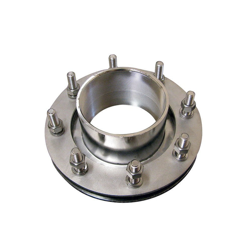 Stainless Steel Tank Flange + Screened Vent | Enduramaxx