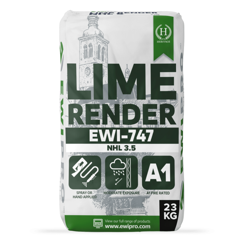 EWI Pro Lime NHL 3.5 Render (EWI-747) 23kg - Build Greener